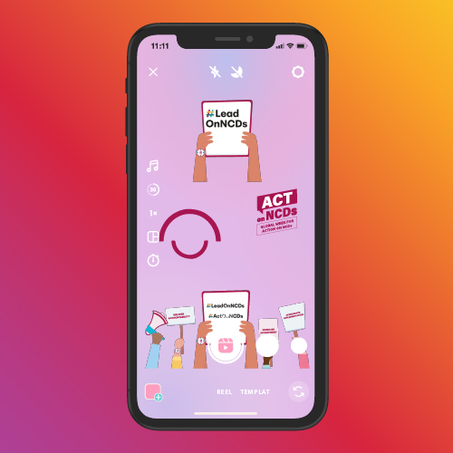 Time To Lead GIFs • Global Week for Action on NCDs