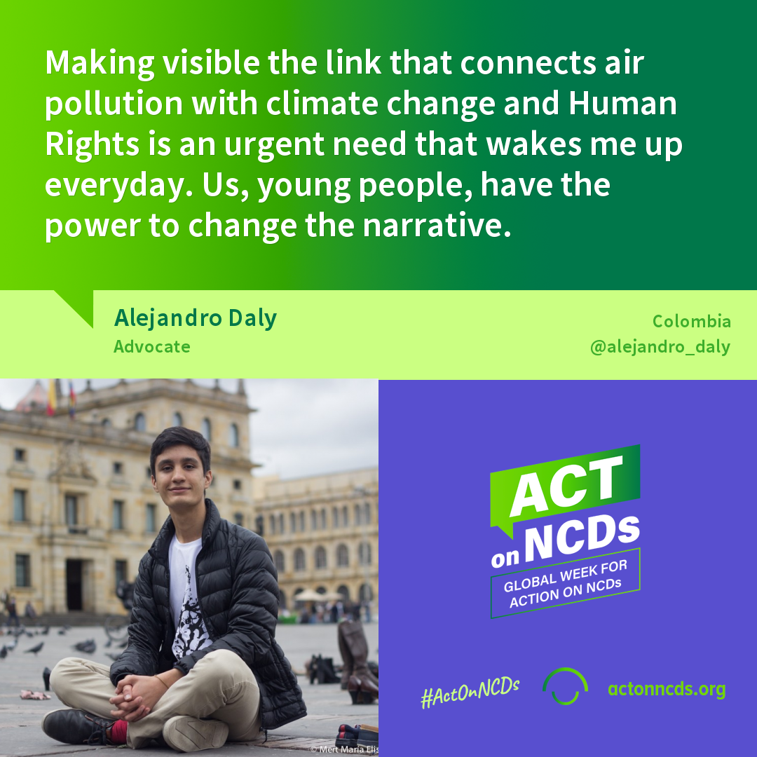 Alejandro Daly • Global Week for Action on NCDs